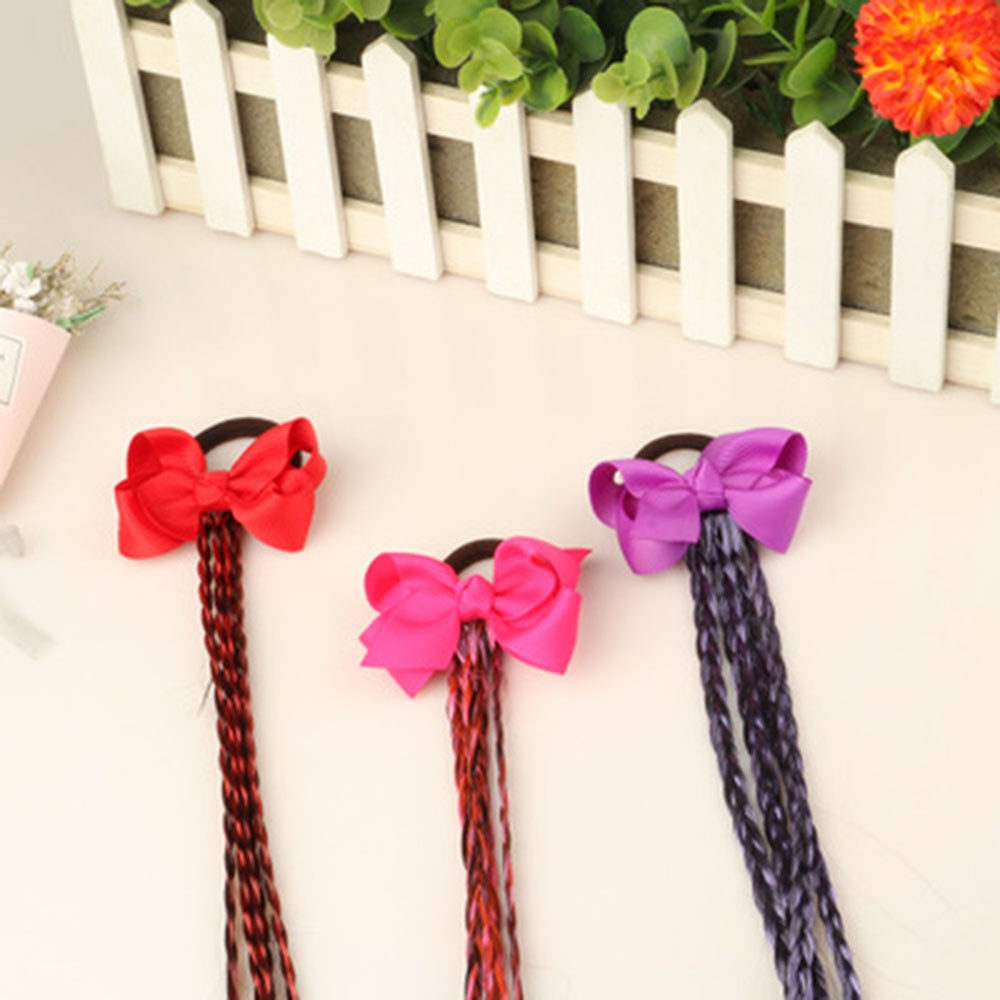 1PC Girls Elastic Hair Band Twist Wig Headband Boh... – Vicedeal