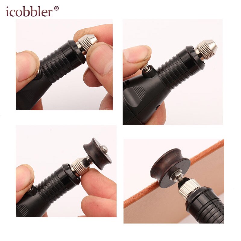 Leather Electric Burnisher Slicker Tool DIY Leathe... – Grandado