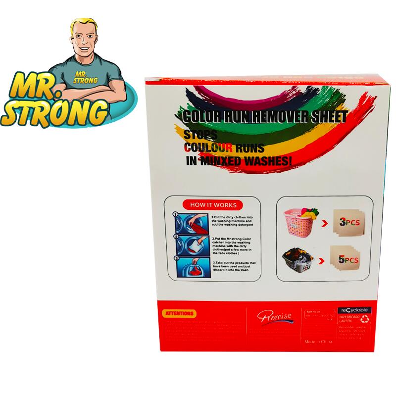 24Pcs/Lot Color Run Remove Sheet Eco-friendly Laun... – Grandado