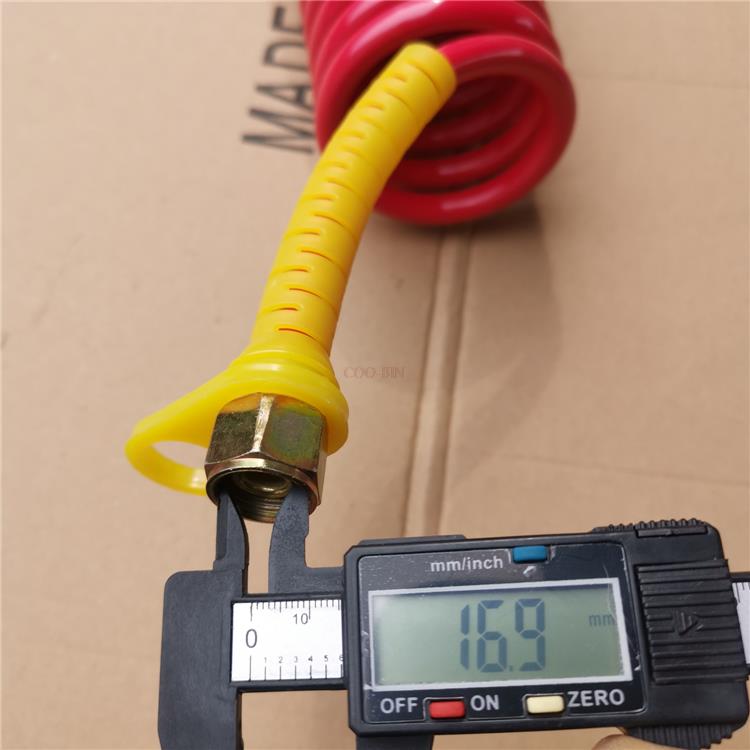 Semi-trailer brake air pipe spiral tube traction t... – Grandado