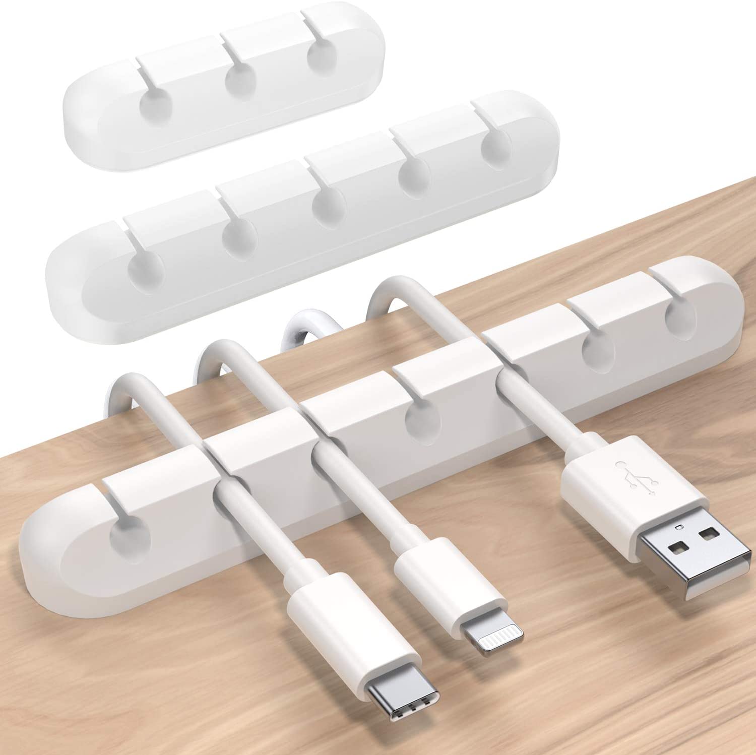 Cord Organizer Kabel Clips Cord Holder, Kabelmanag... – Vicedeal