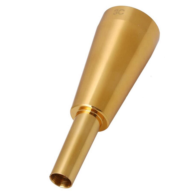 3C Trumpet Mouthpiece Gold Meg Metal Trumpet & 3C ... – Grandado