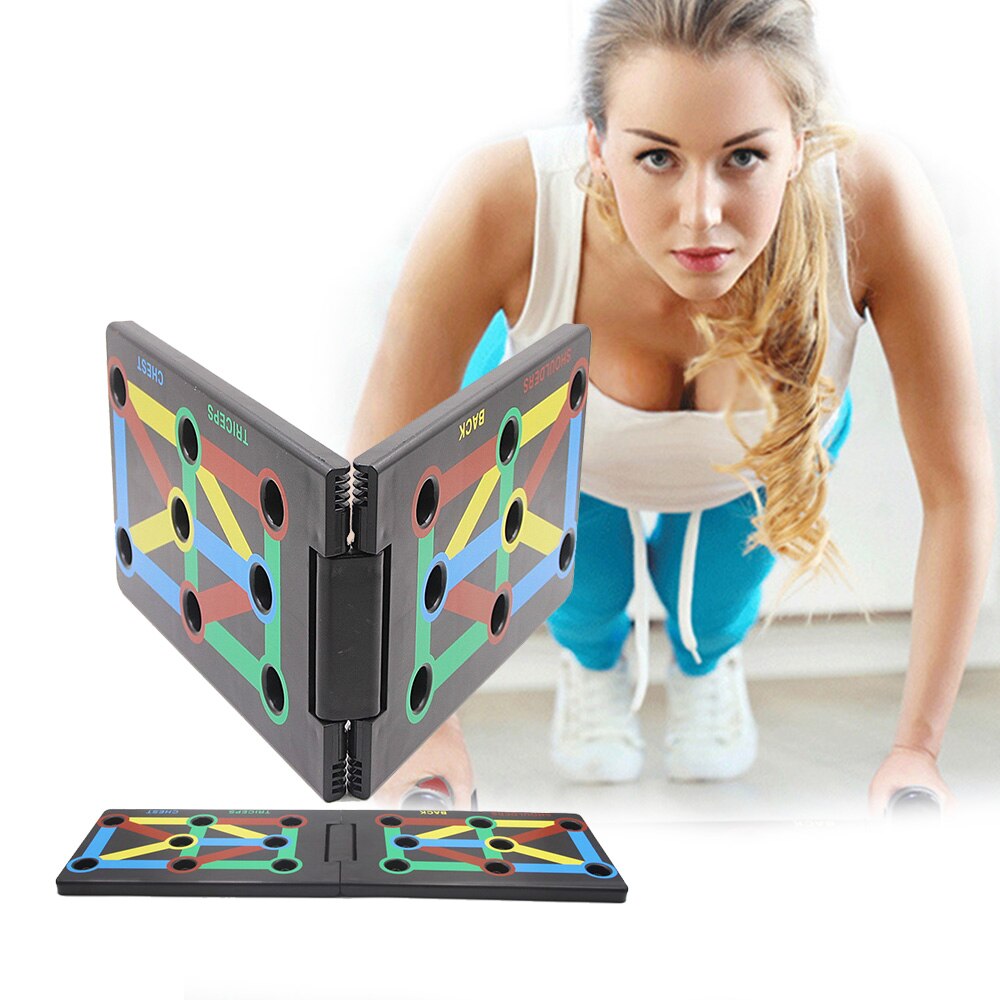 Push-up Rack Board 12 In 1 Body Building Fitness E... – Vicedeal