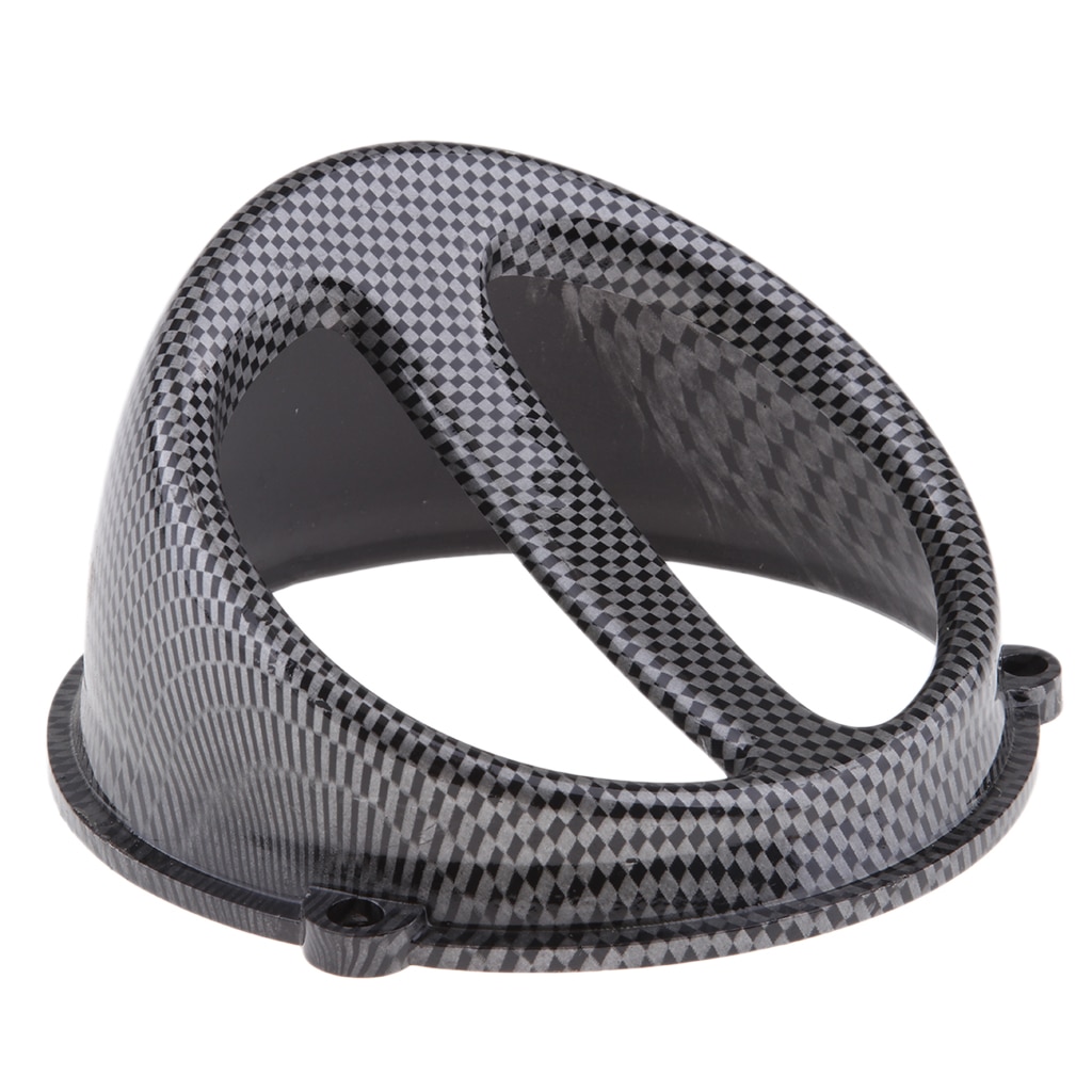 Carbon Fiber Look Air Scoop Fan Cover Cap Plastic ... – Grandado