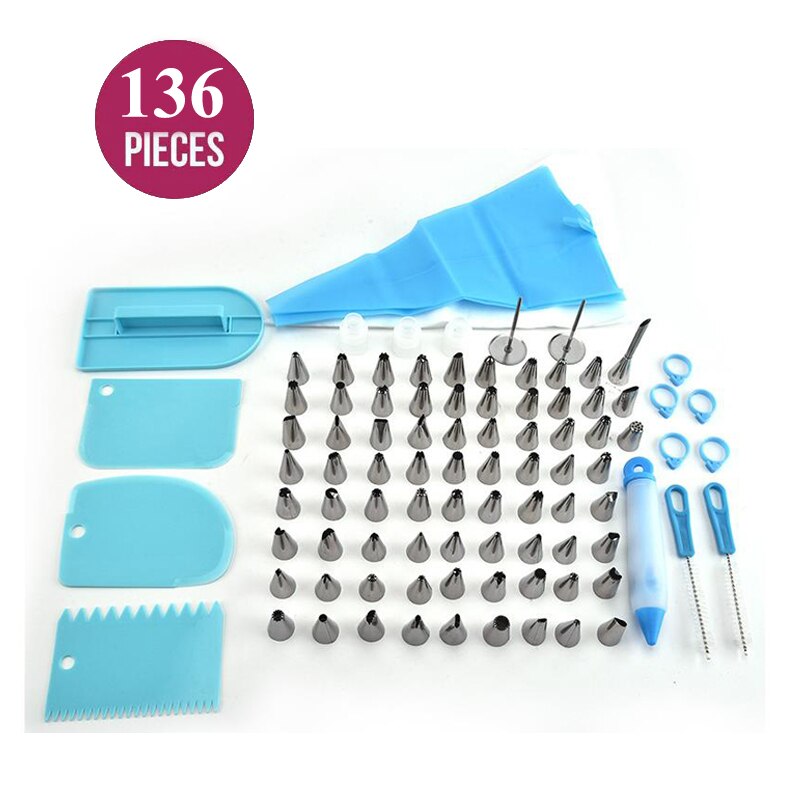 Cake Decorating Set Piping Nozzles Tips Pastry Scr... – Grandado