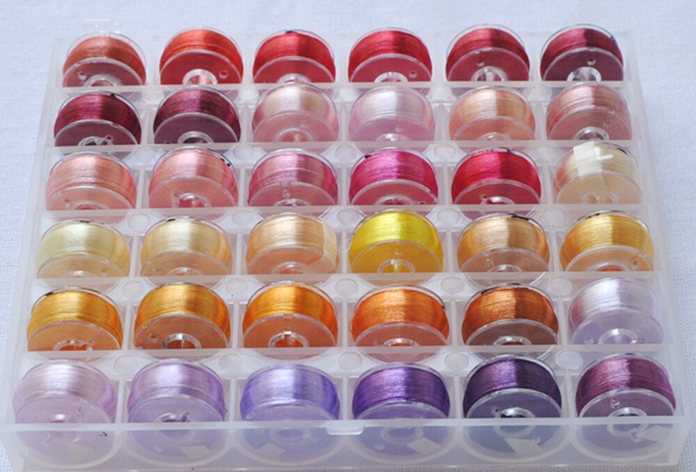 70PCS/lot Multicolor High velvet ice silk thread m... – Grandado