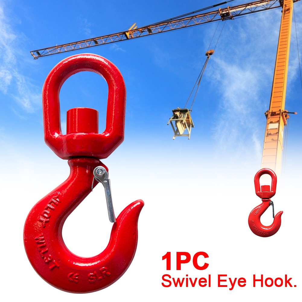 1 Ton Crane Swivel Eye Hook Lifting Hardware Hangi... – Grandado