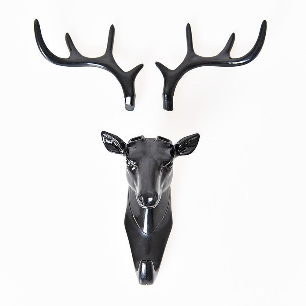 Deer Head Key Hanger Holder Storage Wall Hook Rack... – Vicedeal