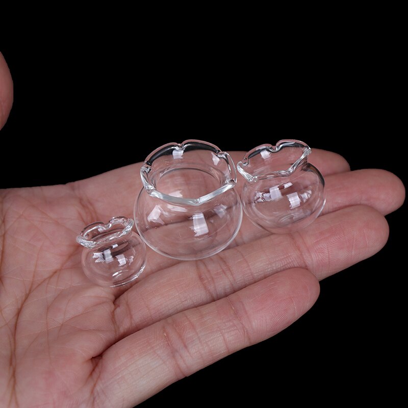 Miniature Glass Fish Tank Transparent Aquarium Dol... – Grandado