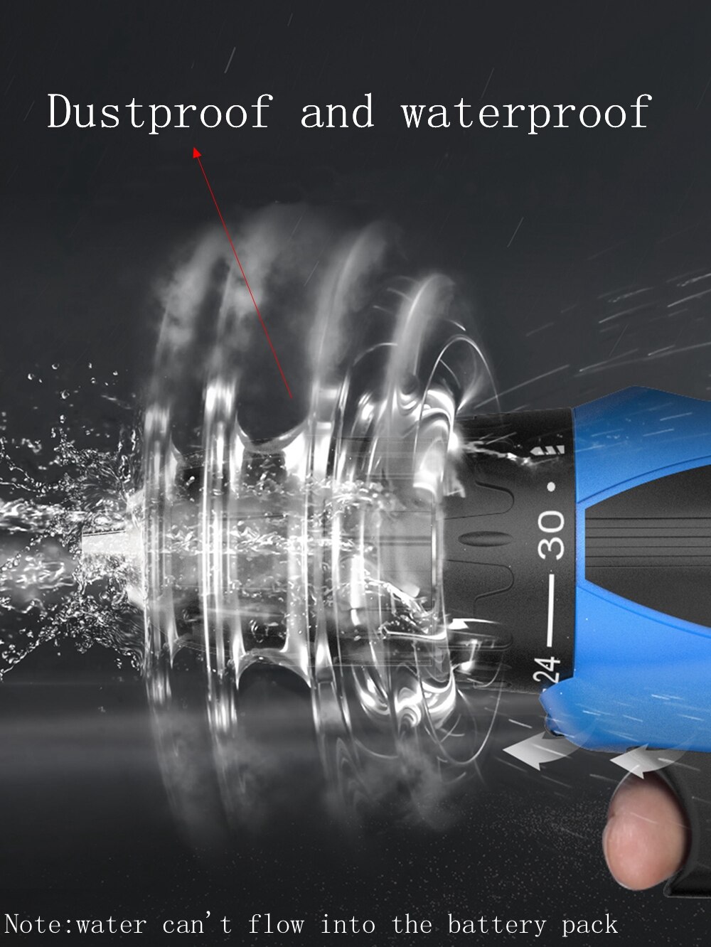 HIMOSKWA Lithium electric drill charging hand dril... – Grandado