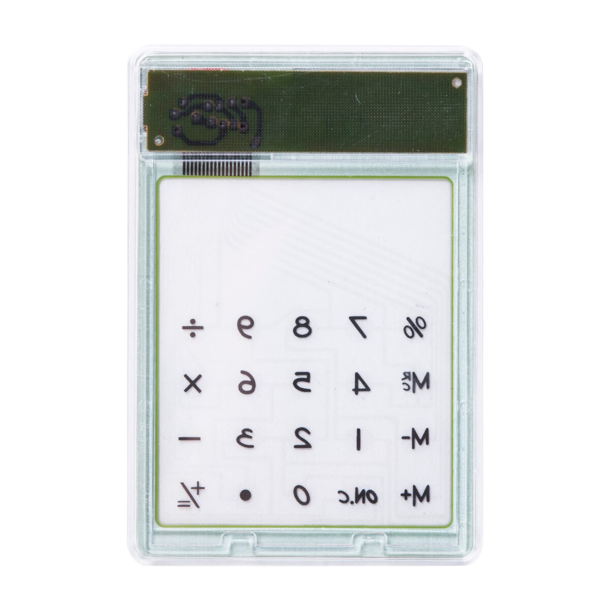 Ultra Slim Mini Non-battery LCD Solar Powered 8 Di... – Grandado