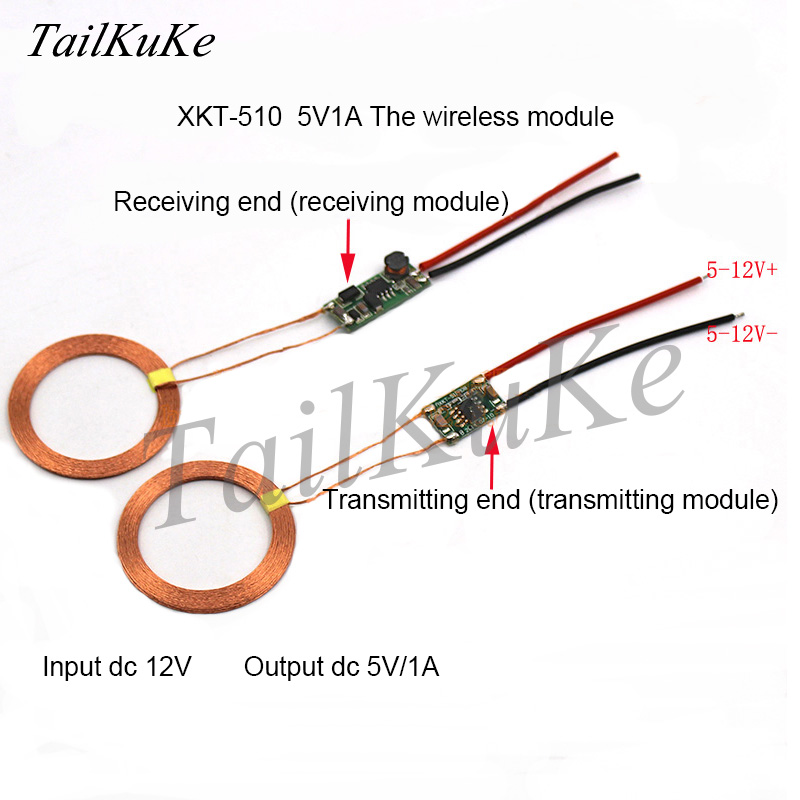 Wireless Power Module 12V DC Power Supply Output 5... – Grandado