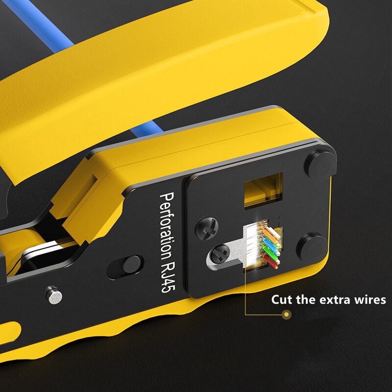 RJ45 Crimper Netwerk Tool Eazy Pass Tang RJ45 Kabe... – Vicedeal