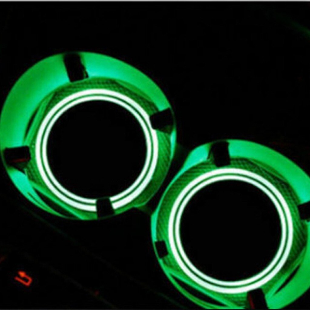2X Car LED Light Cup Holder Automotive Interior US... – Grandado