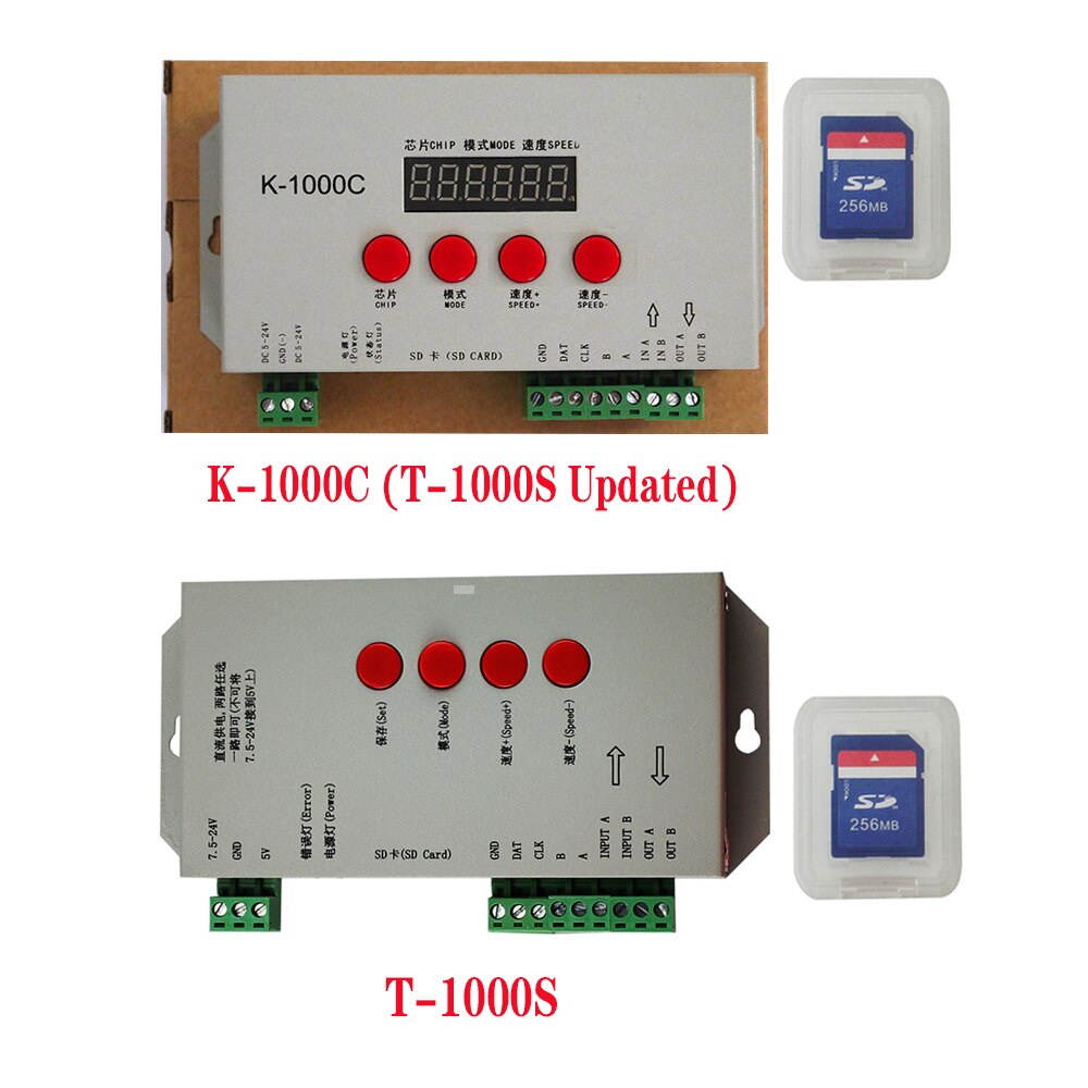 K-1000C (T-1000S Updated) Program LED controller K... – Grandado