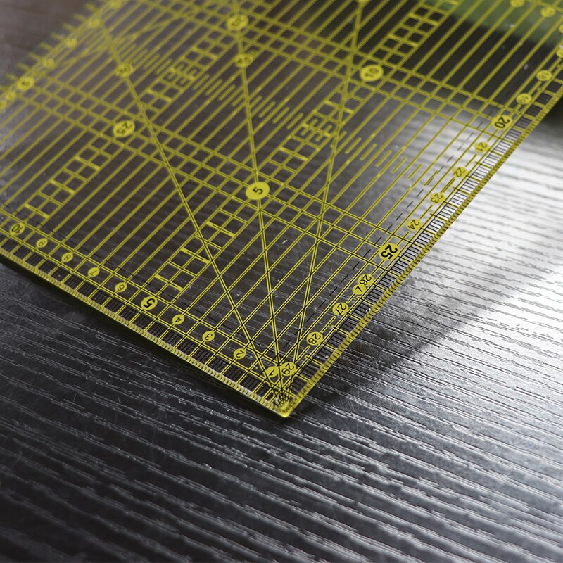 Multi-purpose Patchwork Cloth Quilting Ruler DIY Garment Cutting Ruler ...