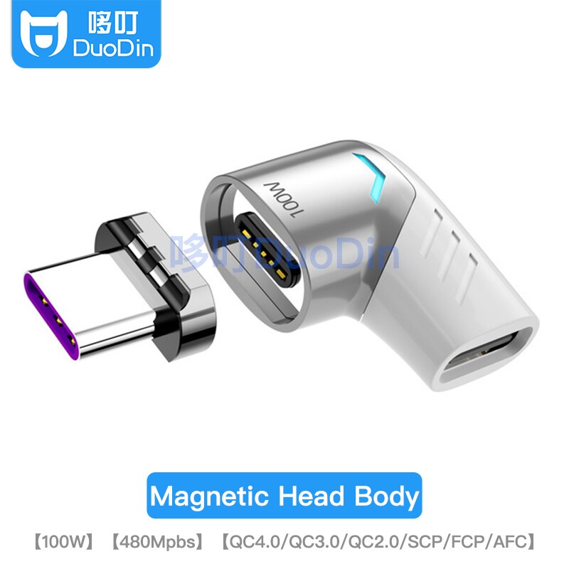 DuoDin-Adaptador de Cable magnético de 100W, conve... – Grandado