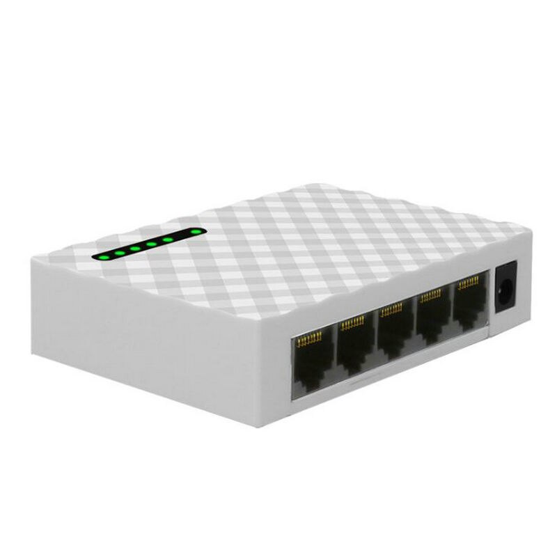 5 Port Gigabit Fast Ethernet Switch 10/100/1000Mbp... – Vicedeal