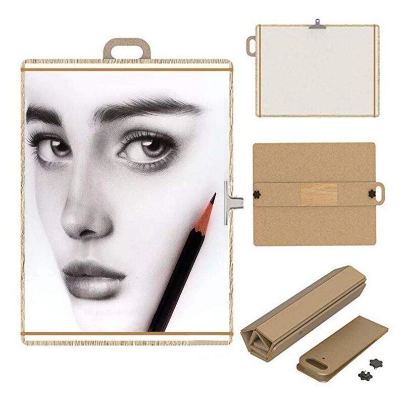 Foldable Wooden Art Drawing Board,Painting Board w... – Grandado