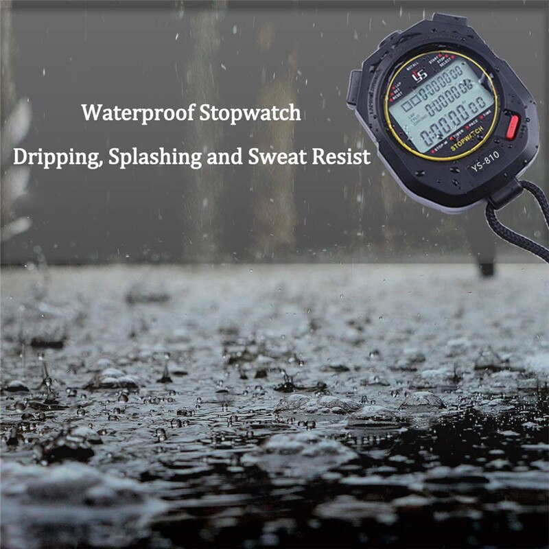Digital Stopwatch Sports Timer Handheld Lcd Large Grandado