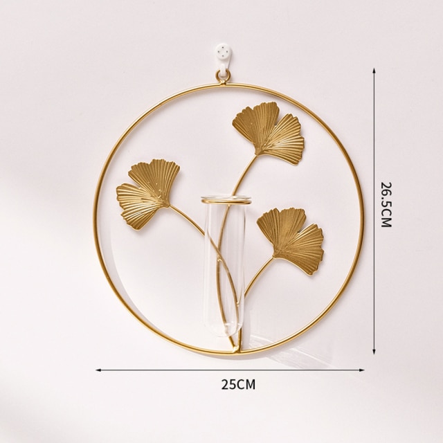 Muur Ginkgo Biloba Met Reageerbuis Wanddecoratie H... – Vicedeal