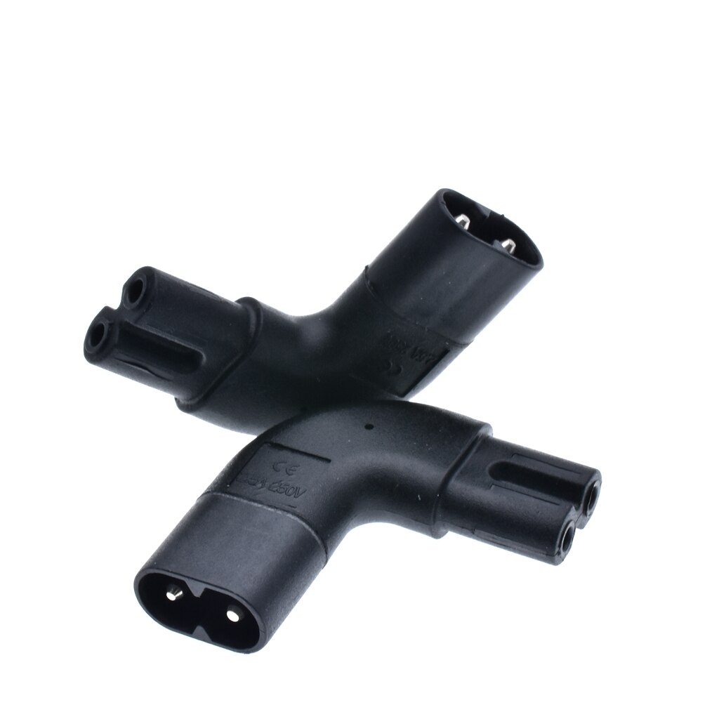 IEC320 iec C7 to C8 male female extension connecto... – Grandado