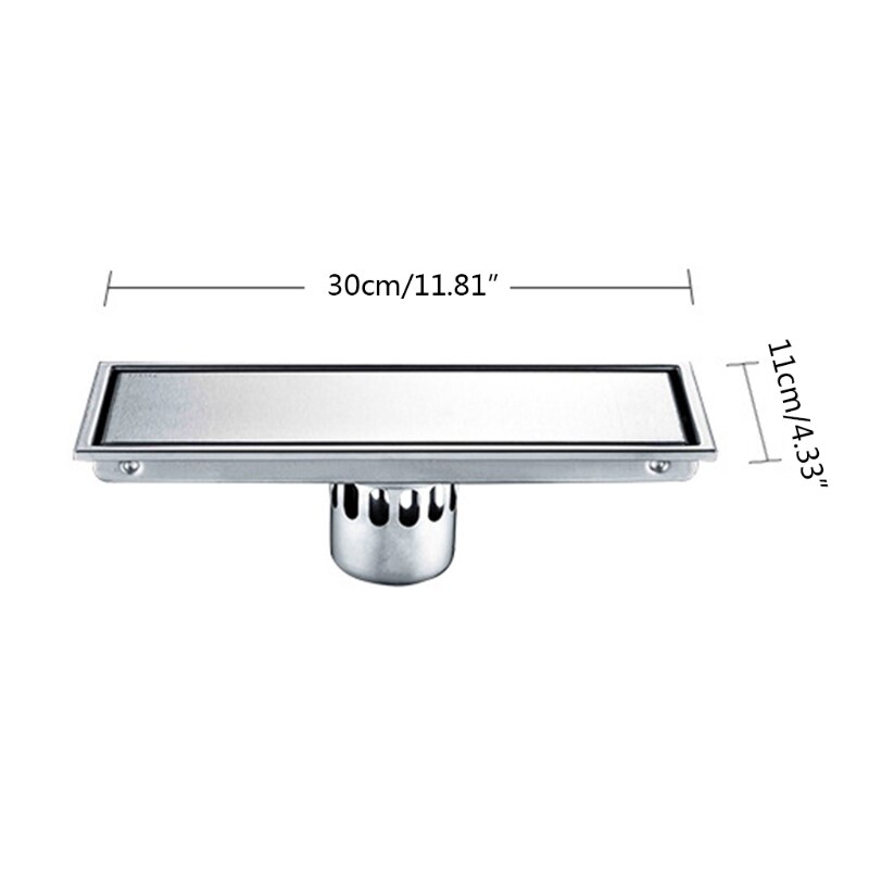 Hidden Type Rectangle Tile Insert Floor Linear Was Grandado 1012
