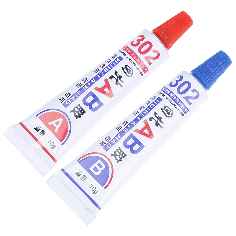 Super AB Glue 302 Strong Cyanoacrylate Liquid Epox... – Vicedeal