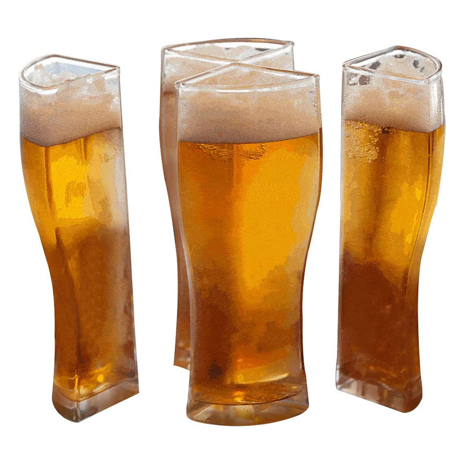 Acryl Bier Becher Bier Tasse 4 In 1 Becher Bierkru... – Vicedeal