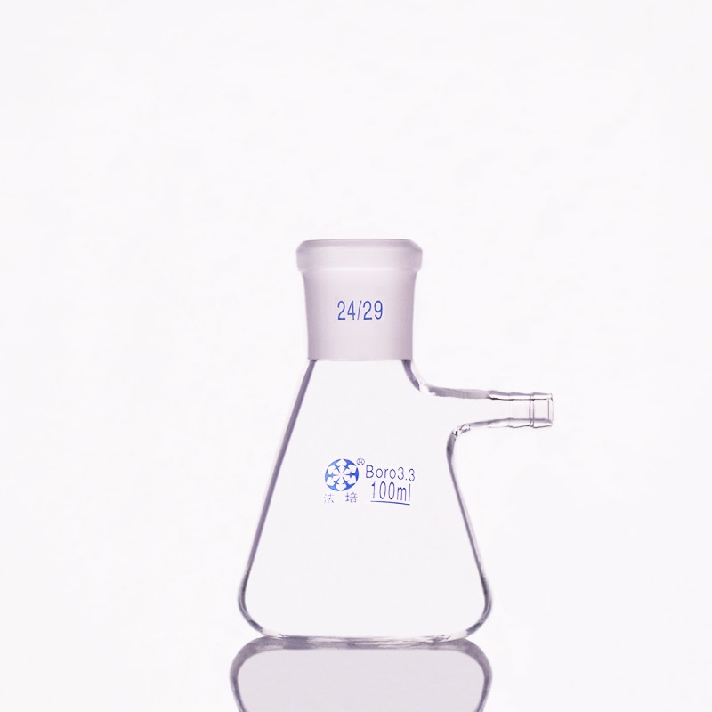 Filtering flask with side tubulature,Capacity 100m... – Grandado