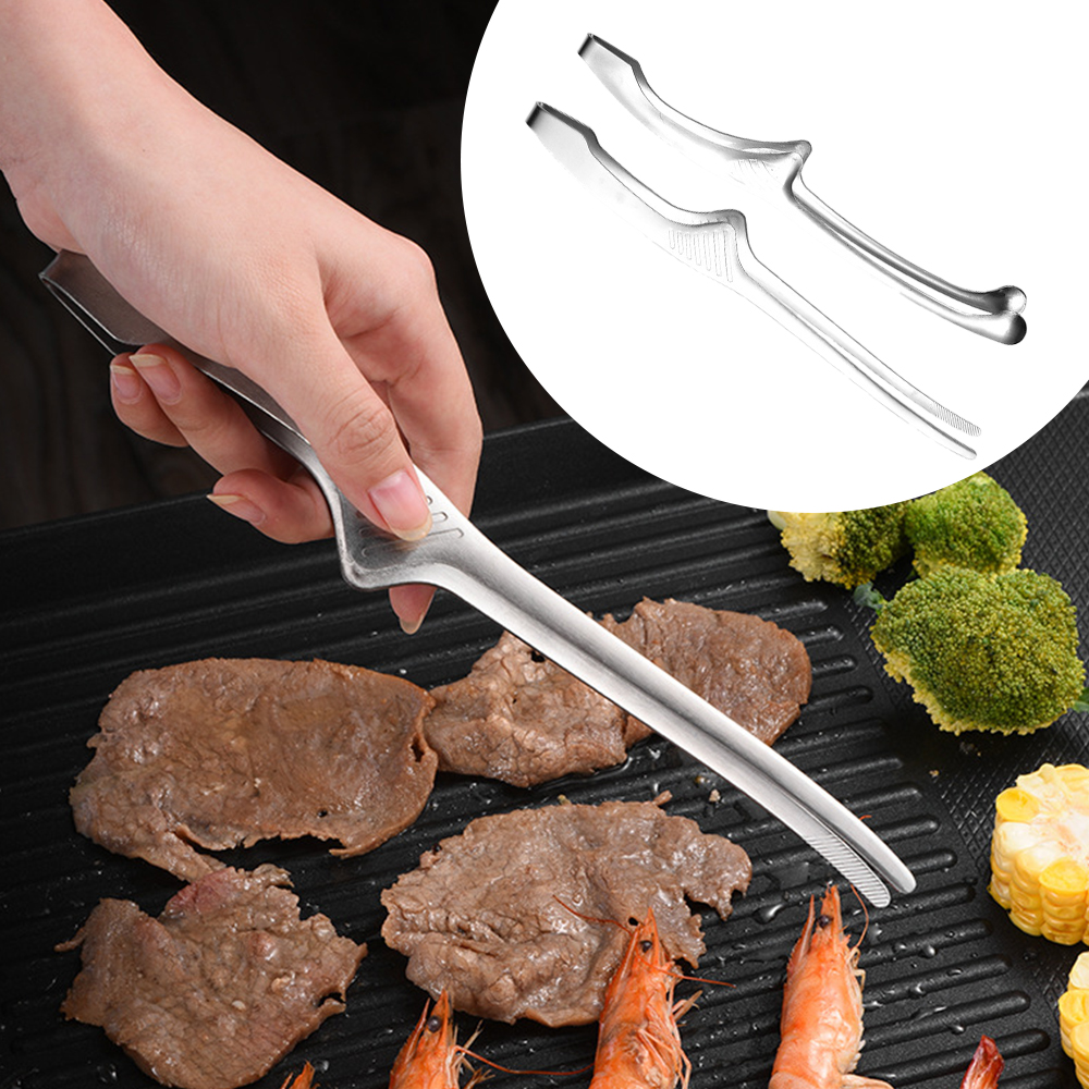 Pinzas coreanas para comida de barbacoa, pinzas de... – Grandado
