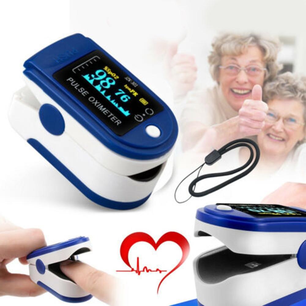 Finger Oximeter With Strap Lanyard Fingertip Pulse... – Grandado