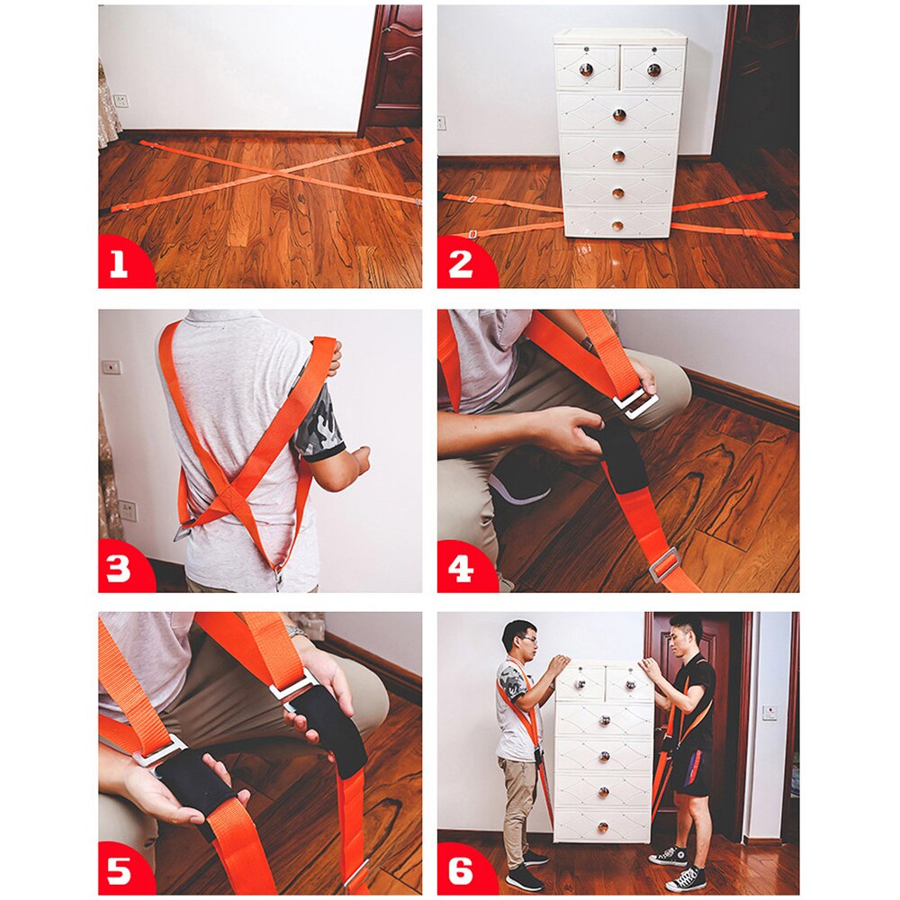 8pcs Heavy Objects Lifting Moving Straps Furniture... – Grandado
