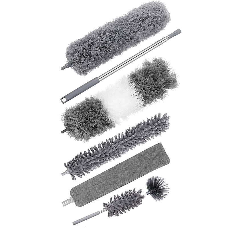 Microfibre Extendable Feather Duster Kit, Dusting ... – Grandado