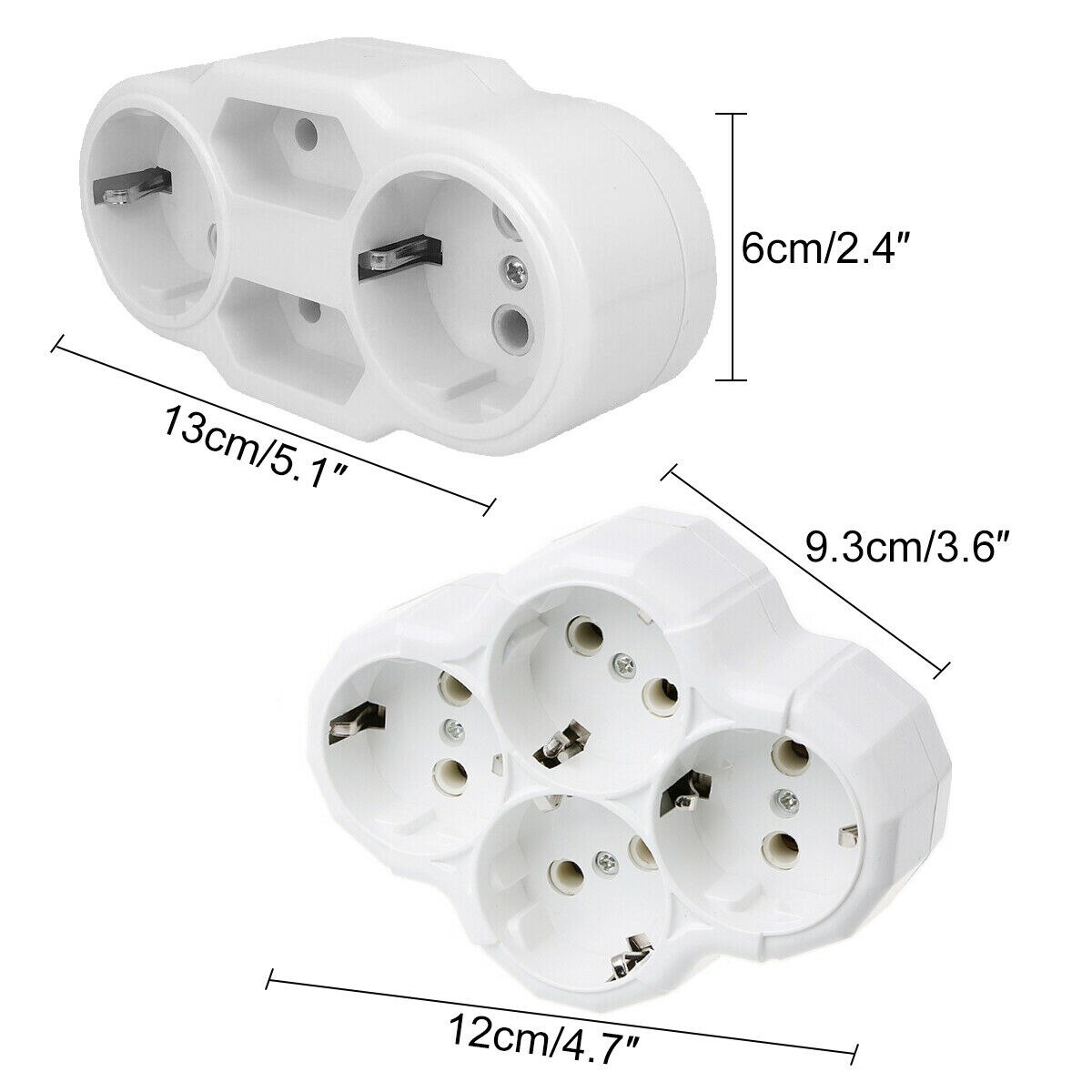 Multiple Compartment Socket Outlet Strip Distribut... – Vicedeal
