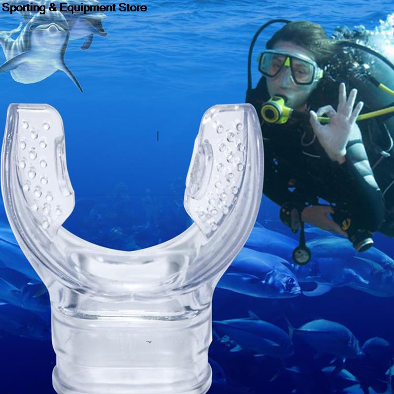Clear Dive Tube Snorkel Silicone Underwater Diving... – Vicedeal