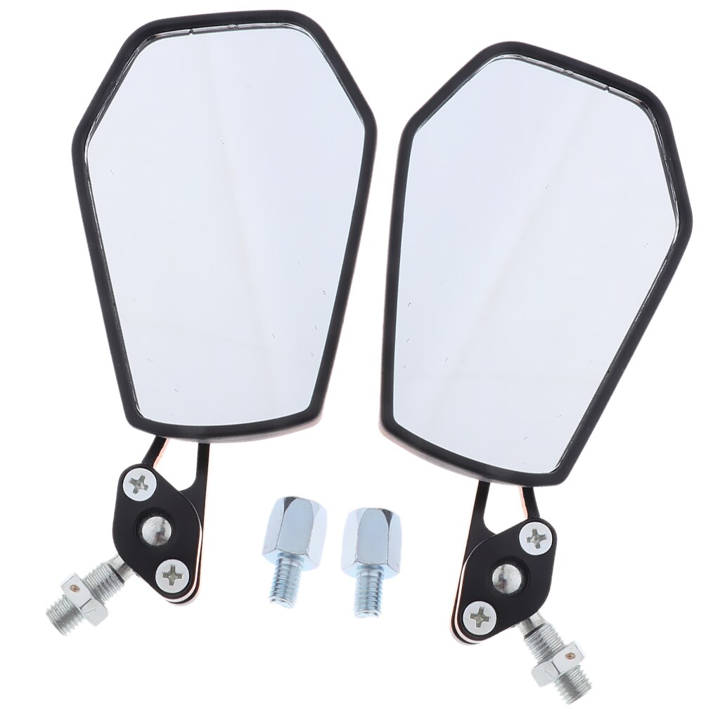 1x universal Aluminum Racing Side Rear View Mirror... – Grandado