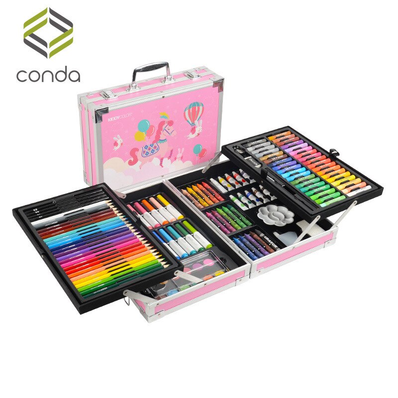 Children's Drawing Set Box Drawing Tools Pupils Wa... – Vicedeal