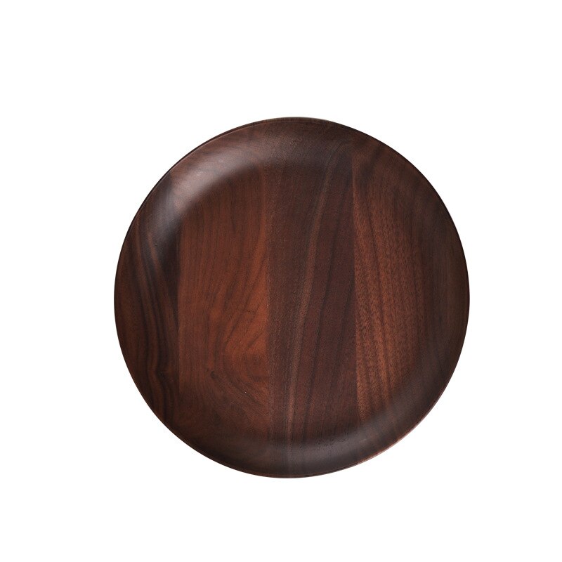 Japanese Black Walnut Dining Plate Wooden Pallet S... – Vicedeal