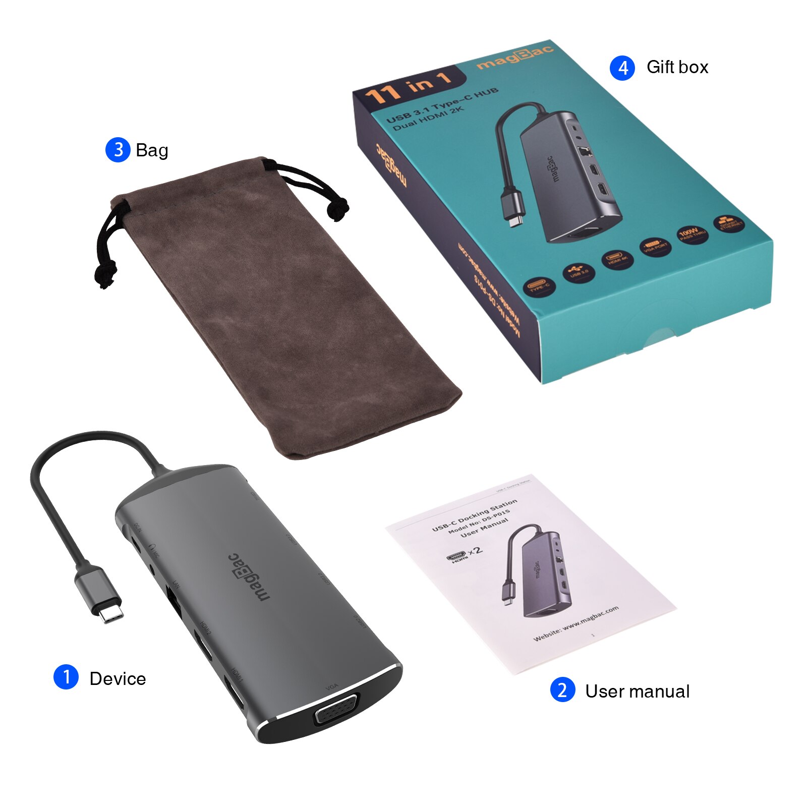 lenovo thinkpad Docking Station USB C HUB For MacB... – Vicedeal