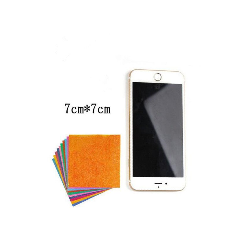 50pcs/set Square Origami Paper Single Side Shining... – Vicedeal