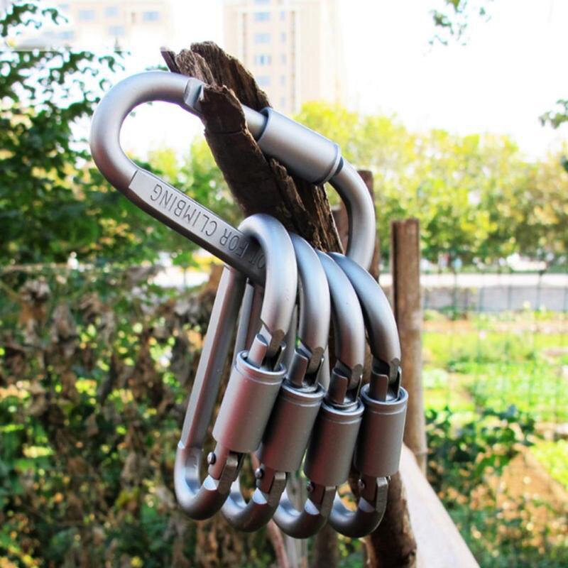 8cm outdoor Metal Carabiner for Keys Backpack Cara... – Vicedeal