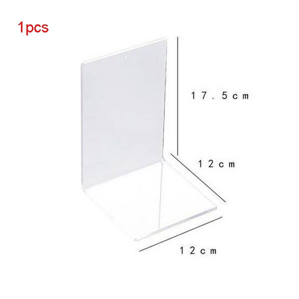 Clear Acrylic Bookends Multi-layer Book Stand Rack... – Vicedeal