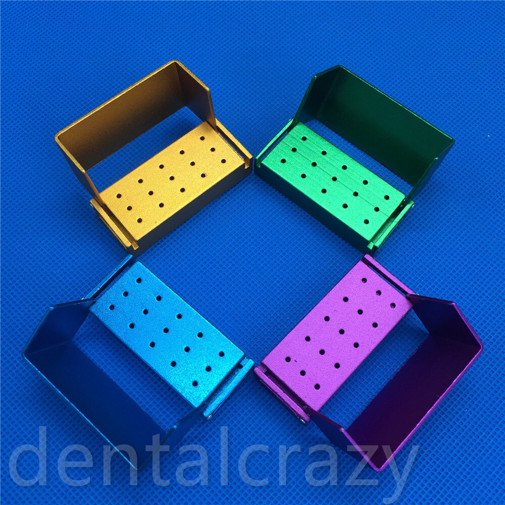 4pcs 15 Holes Autoclavable Dental Bur Block Holder... – Vicedeal