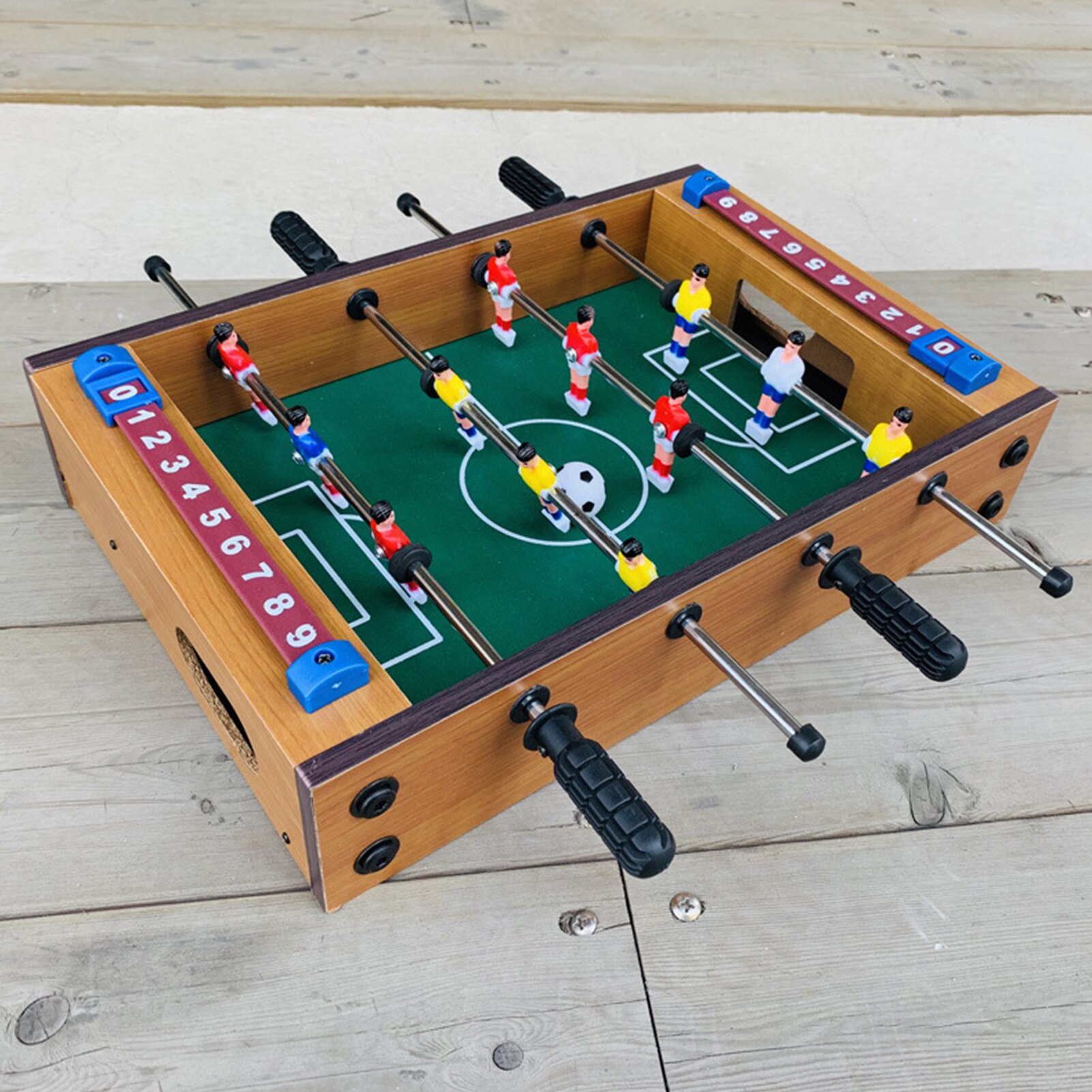Mini Wooden Kids Children's Table Football Machine... – Grandado