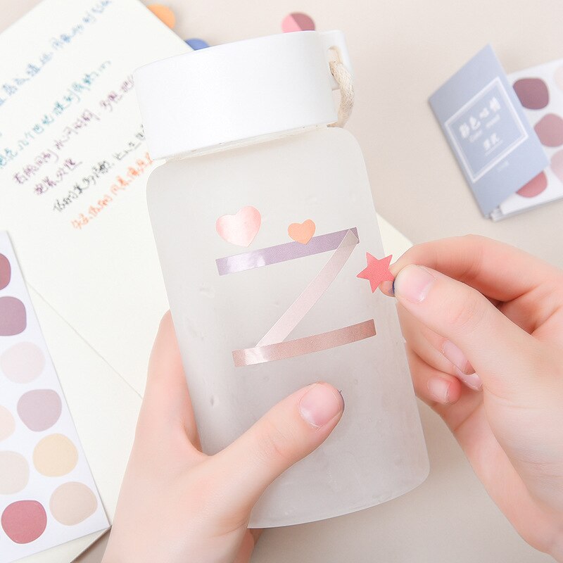 6 pcs/set Korean Colorful Mood Ins Style Stickers ... – Vicedeal
