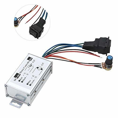 DC Motor controller 1200W 20A 9v12v24v36v48v60v bl... – Grandado