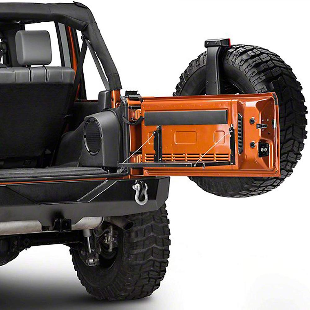 Rear Car Door Cargo Shelf Rack Aluminum Alloy Tabl... – Grandado