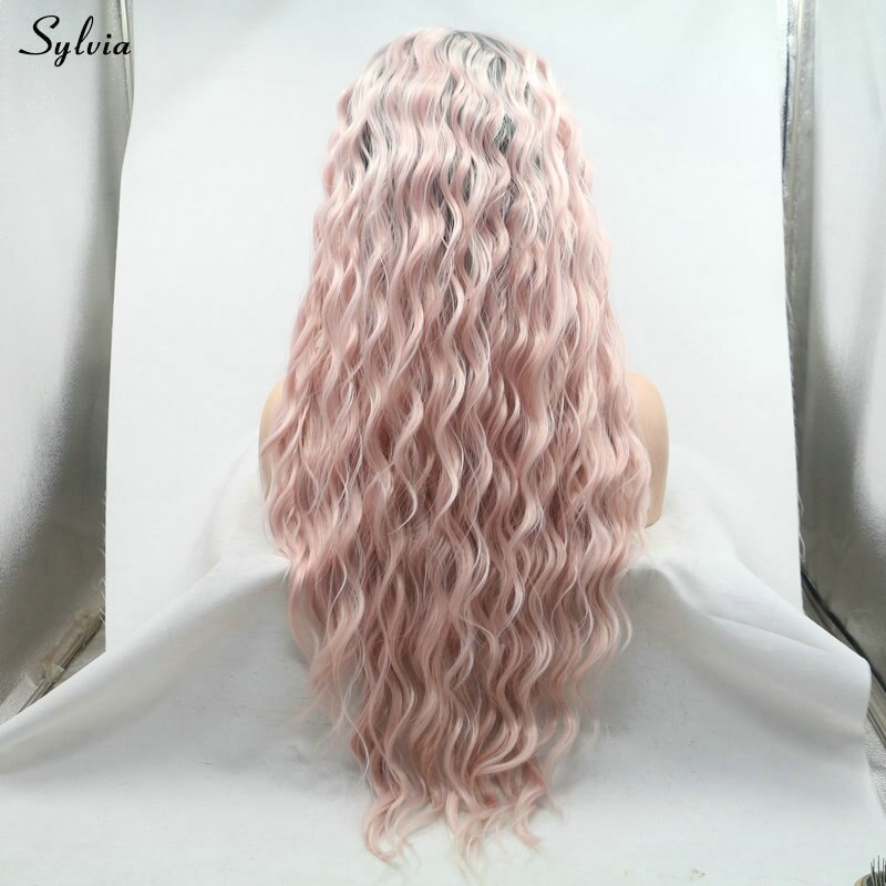 Sylvia Pastel Color Wig Loose Wave Synthetic Women... – Grandado