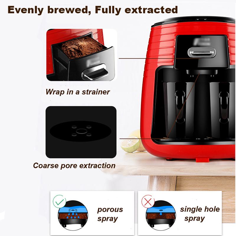 450W 0.25L Coffee Machine Tea Filter Machine Set W... – Grandado